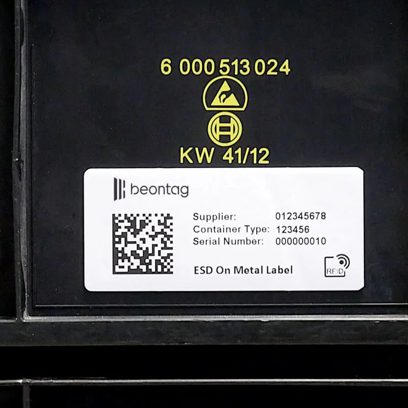Beontag ESD On Metal Label | Etiqueta RFID UHF para Superficies Metálicas y Plásticos ESD – TRG ...